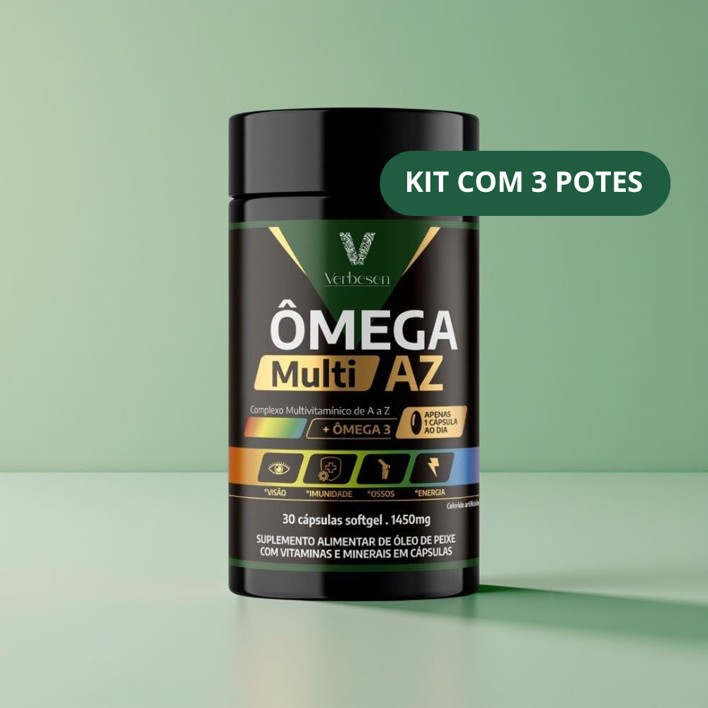 (LIQUIDAÇÃO - VENCIMENTO JULHO/26) Multivitamínico Ômega Multi AZ - Co